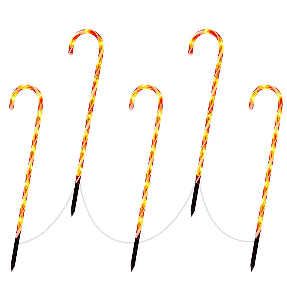 Set 5 x Acadele Luminoase EDAR Decorative de Craciun pentru Exterior ...