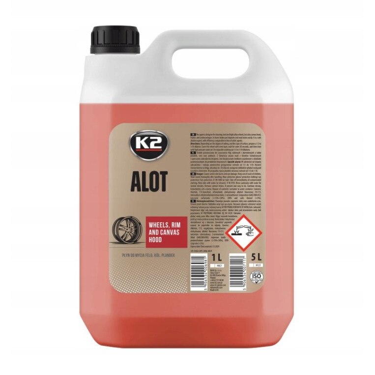 Solutie de curatare roti/jante, K2 Alot, 5 kg - eMAG.ro