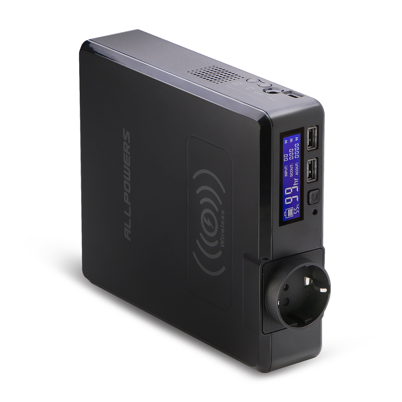 Allpowers S200 hordozható elektromos erőmű, 200 W, 154 Wh - eMAG.hu