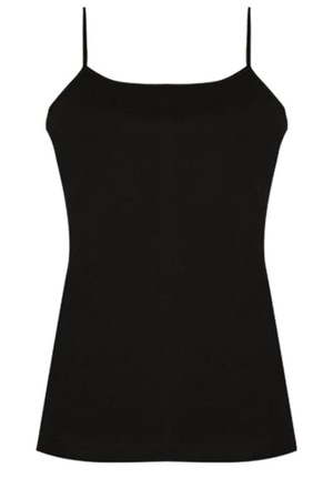 Maieu dama bretea ingusta 177, bumbac, Ceylanoglu, negru, S - eMAG.ro