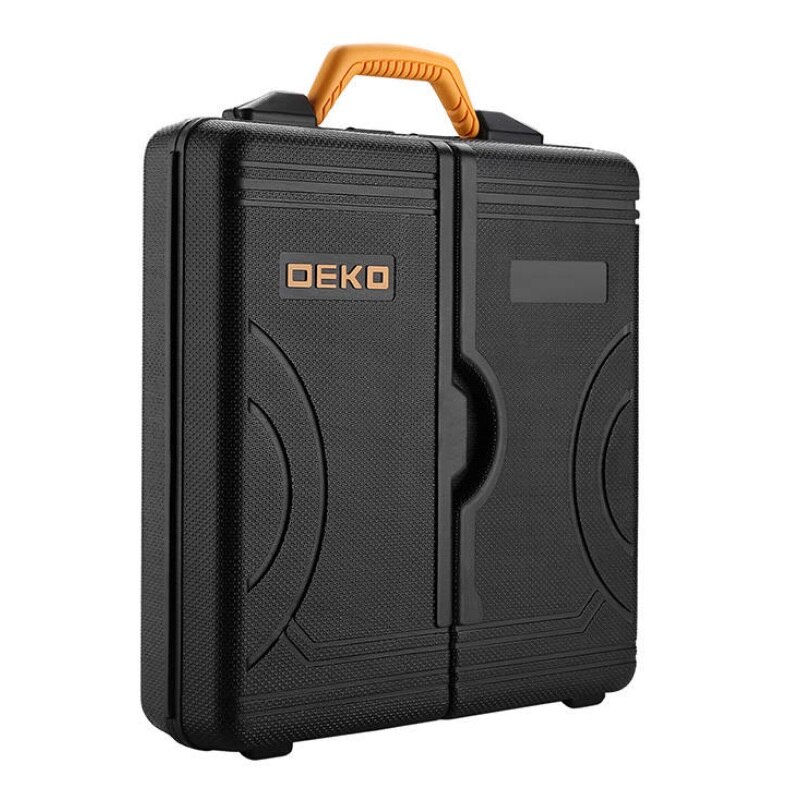 Set scule Deko Tools DKMT36, 36 instrumente de lucru, Negru/Portocaliu ...