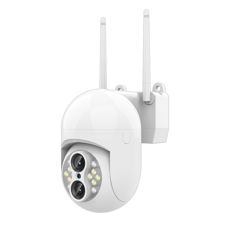 Camera de supraveghere, EVKVO, 4MP, Vedere nocturna, Detectie miscare ...