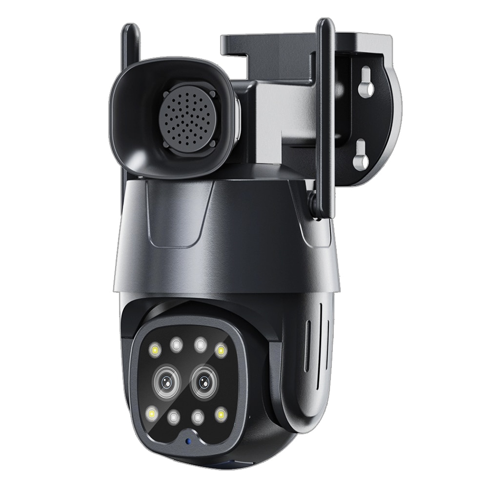 Camera de supraveghere inteligenta EVKVO DOY2-WiFi, fara fir, lentila ...