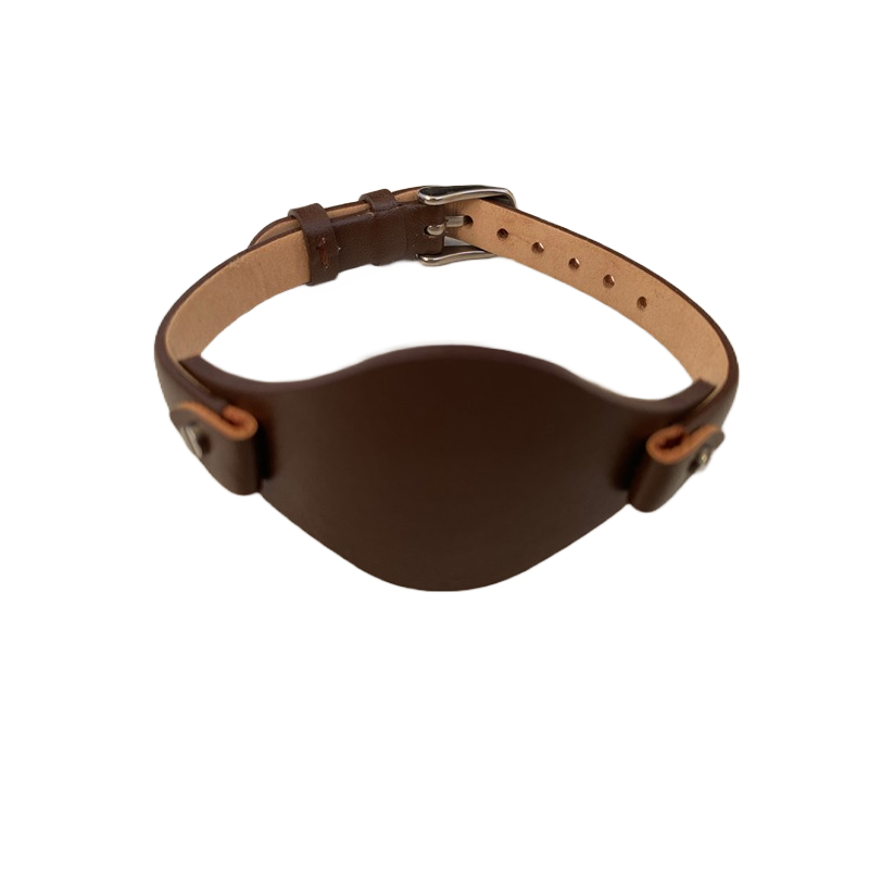 Bratara ceas Cyrax, compatibila ceas Fossil ES, 8 mm, din piele, maro ...