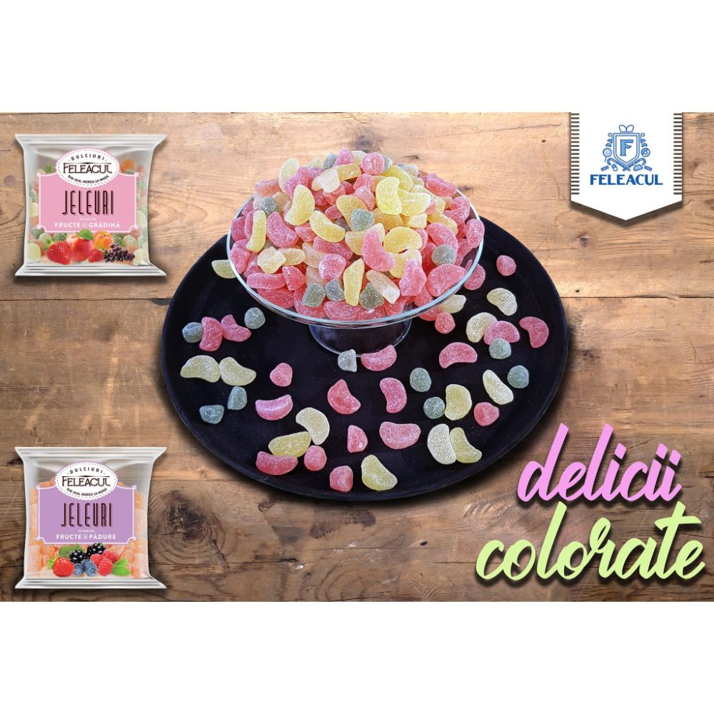 Jeleuri, Aroma Fructe din Padure Boromir, Cantitate 150 g - eMAG.ro