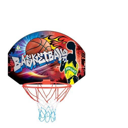 Set joc baschet cu minge si pompa, Nieznany, 115-158 cm, Multicolor ...