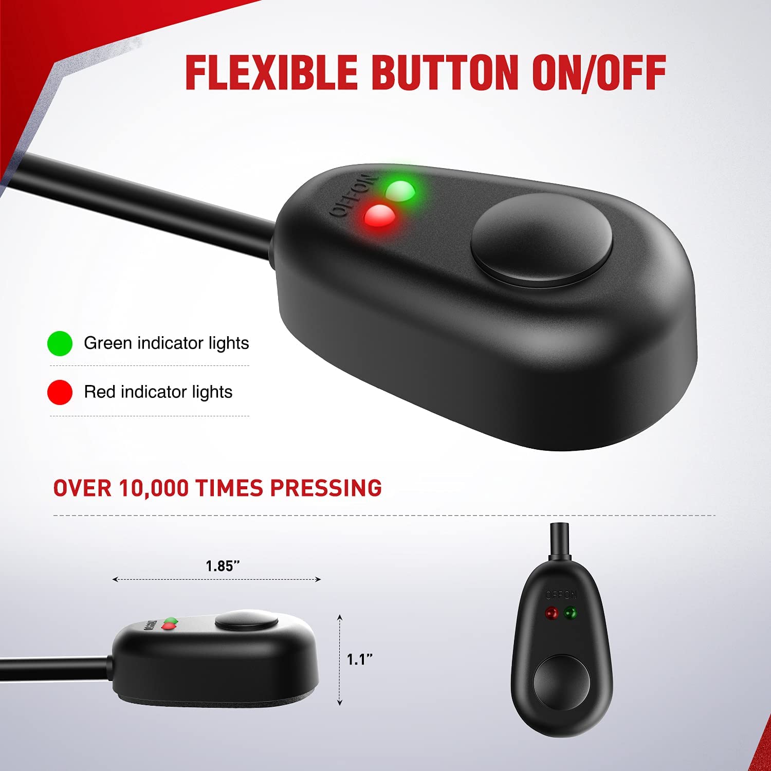 Cablaj instalatie electrica proiectoare auto si led bar cu buton on off ...