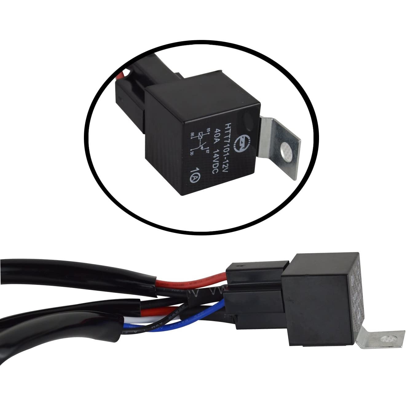 Cablaj instalatie electrica proiectoare auto si led bar cu buton on off ...