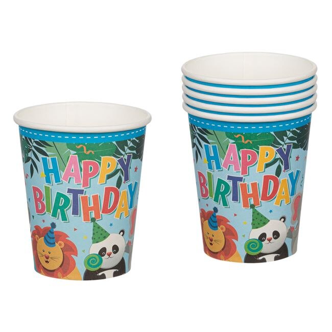 Set Accesorii pentru petrecere cu animale, fata de masa, cutii snack ...