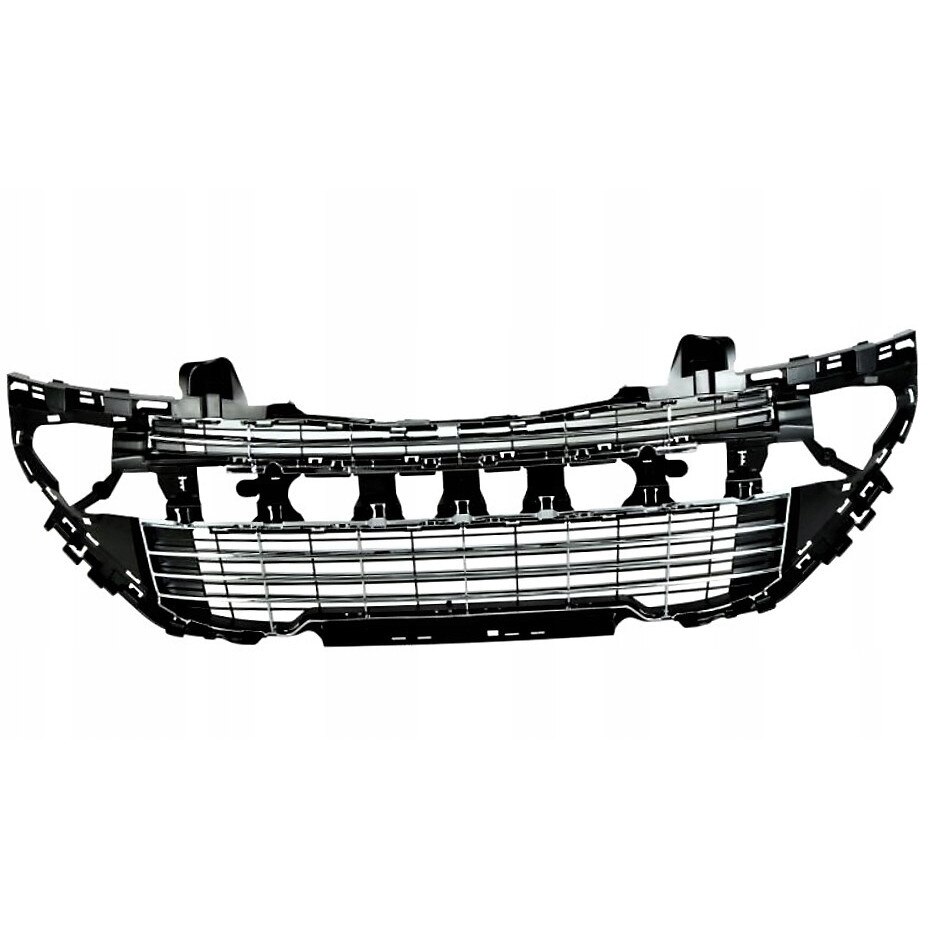Grila bara fata pentru Peigeot 308 2007-2011, Negru - eMAG.ro