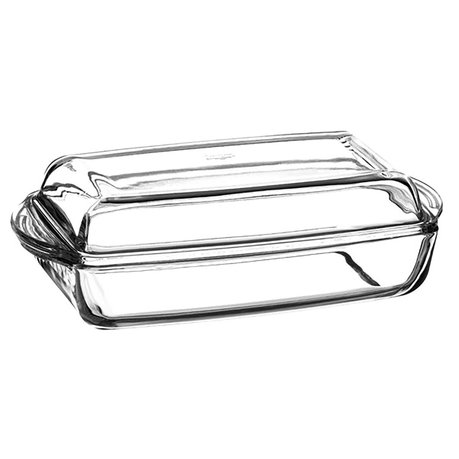 Vas Termorezistent cu capac, Dreptunghiular, Borcam, 1.3l x 0.9 l - eMAG.ro