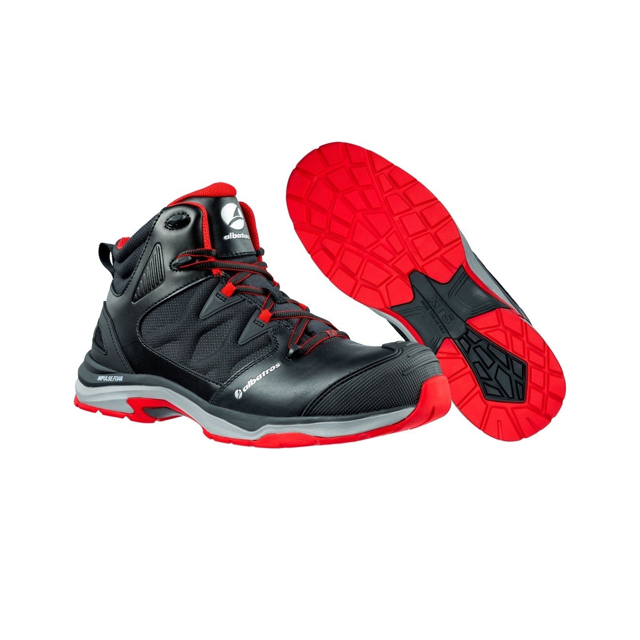 Ghete Albatros Ultratrail S3 ESD Negru, Rosu 42 - eMAG.ro