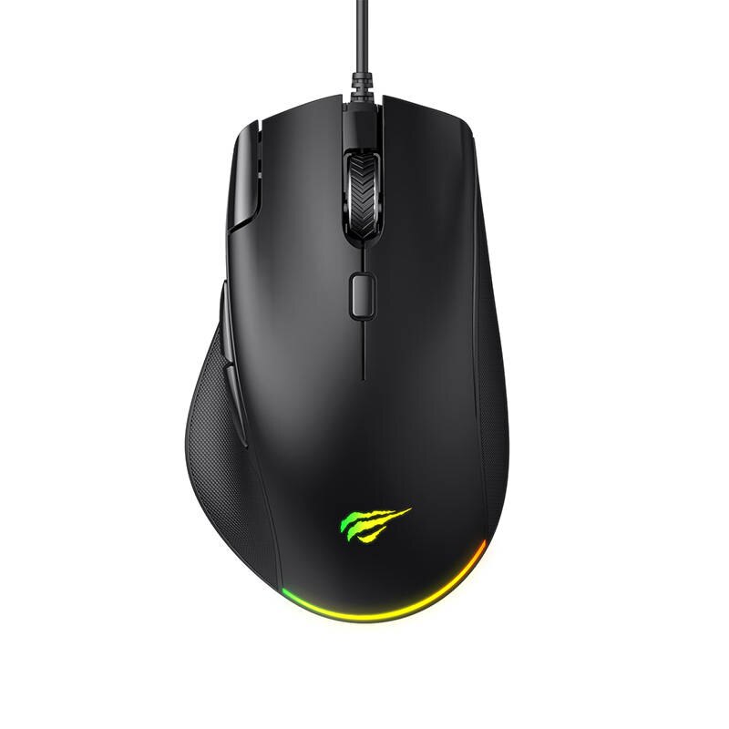 Mouse pentru jocuri Havit MS957 RGB 1000-7200 DPI - eMAG.ro
