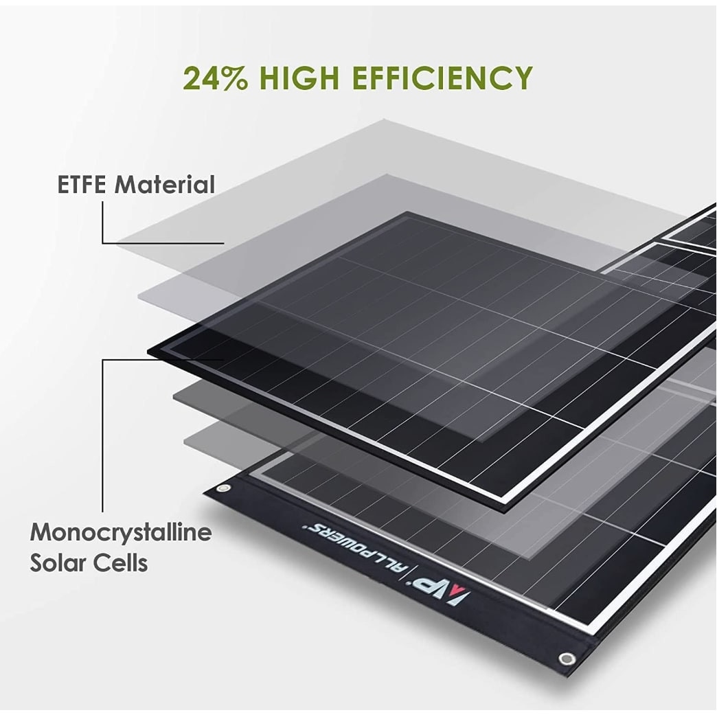 Allpowers hordozható napelem panel, 200 W - eMAG.hu