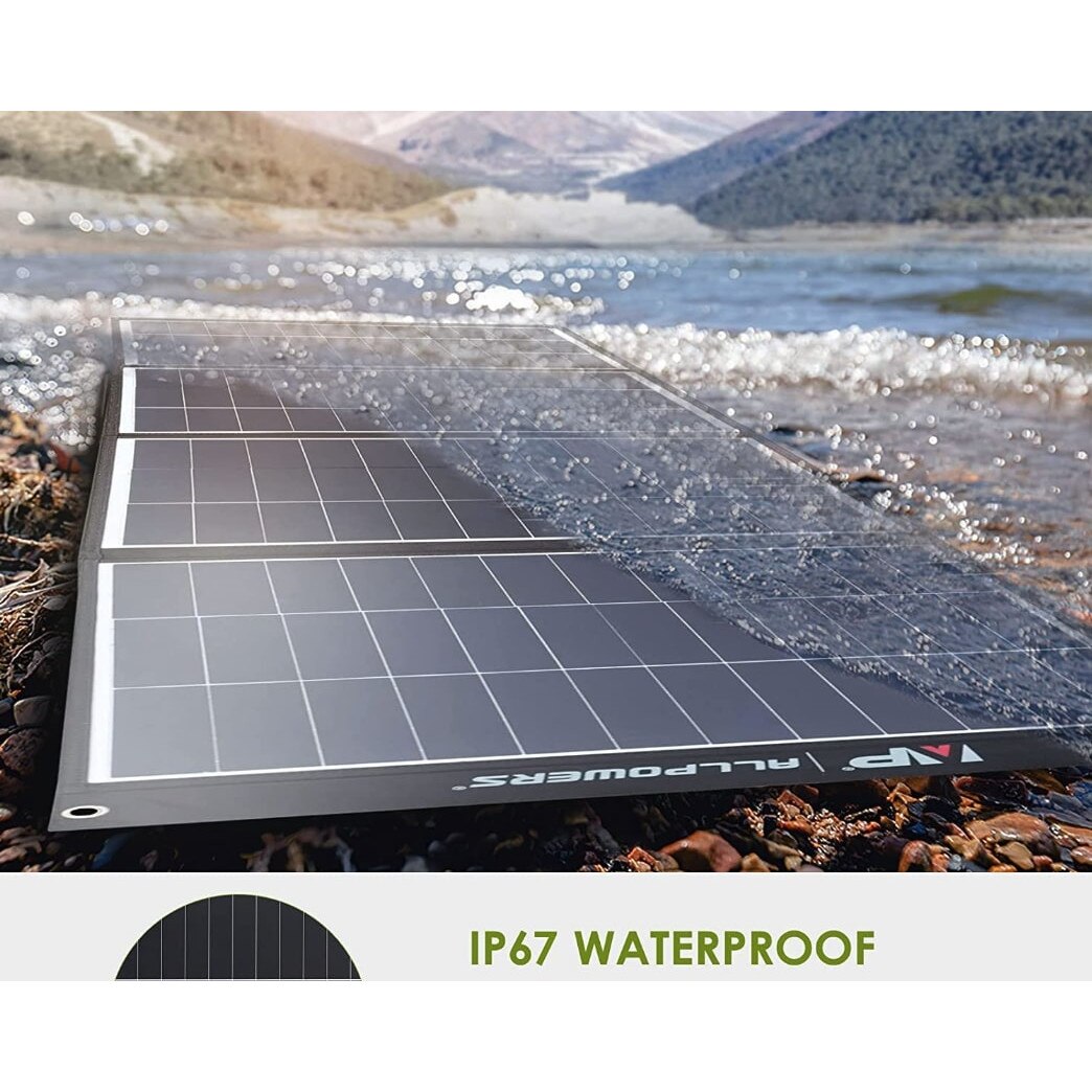 Allpowers hordozható napelem panel, 200 W - eMAG.hu