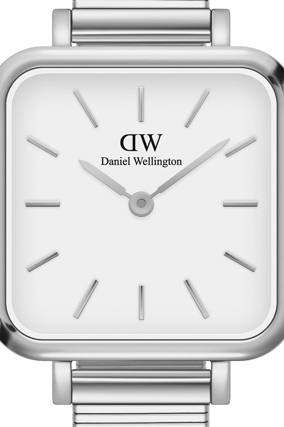 Daniel Wellington, Ceas de otel inoxidabil cu doi indicatori, Argintiu ...