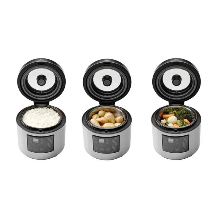 Aparat de gatit cu aburi Solis, Rice&Potato Cooker, capacitate 5 litri ...