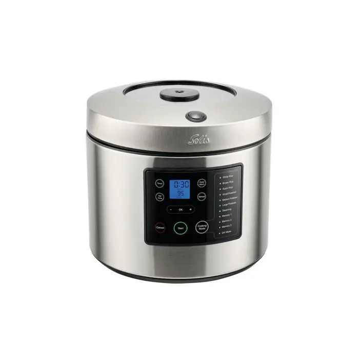 Aparat de gatit cu aburi Solis, Rice&Potato Cooker, capacitate 5 litri ...