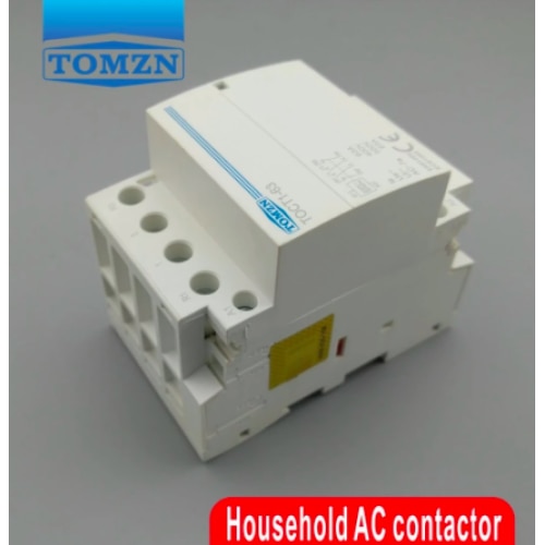 Contactor modular TOCT1 4P 63A 2NC 2NO 220V bobina 400V 50/60HZ sina ...
