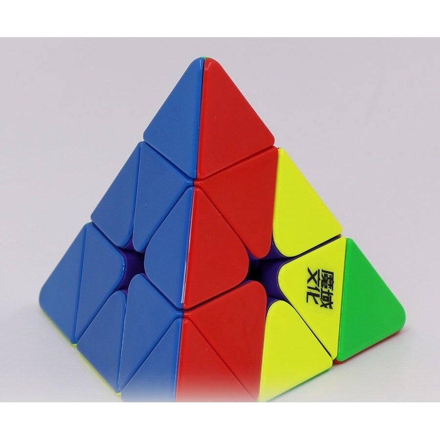 Cub rubik MoYu WeiLong Pyraminx, Maglev, Magnetic, Stickerless - eMAG.ro