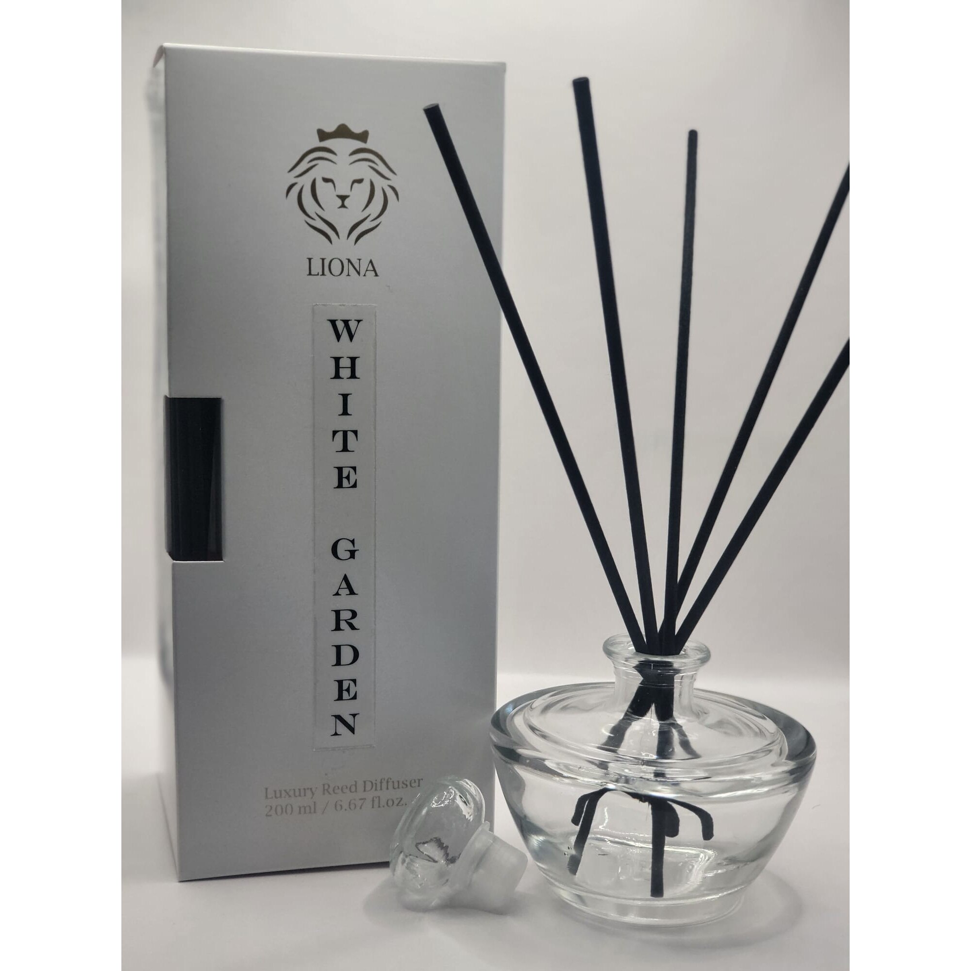 Odorizant de camera cu bete, 200 ml, White Garden - eMAG.ro