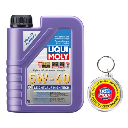 Set Ulei Auto, Liqui Moly Leichtlauf Ht 5W-40 A3/B4- 1 L cu Breloc ...