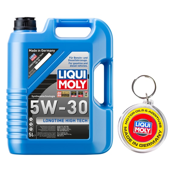 Set Ulei Auto, Liqui Moly Longtime Ht 5W-30 - 5L cu Breloc Liqui Moly ...