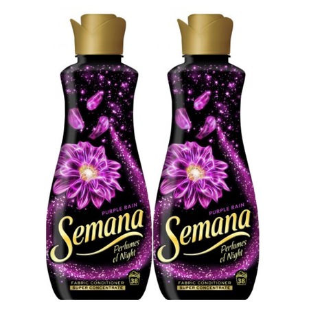 Set 2 x Balsam de rufe Semana Purple Rain, 950 ml, 76 spalari - eMAG.ro