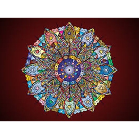 Kit pictura pe numere cu mandale, IS-1, Dare To Paint, 50x65cm - eMAG.ro