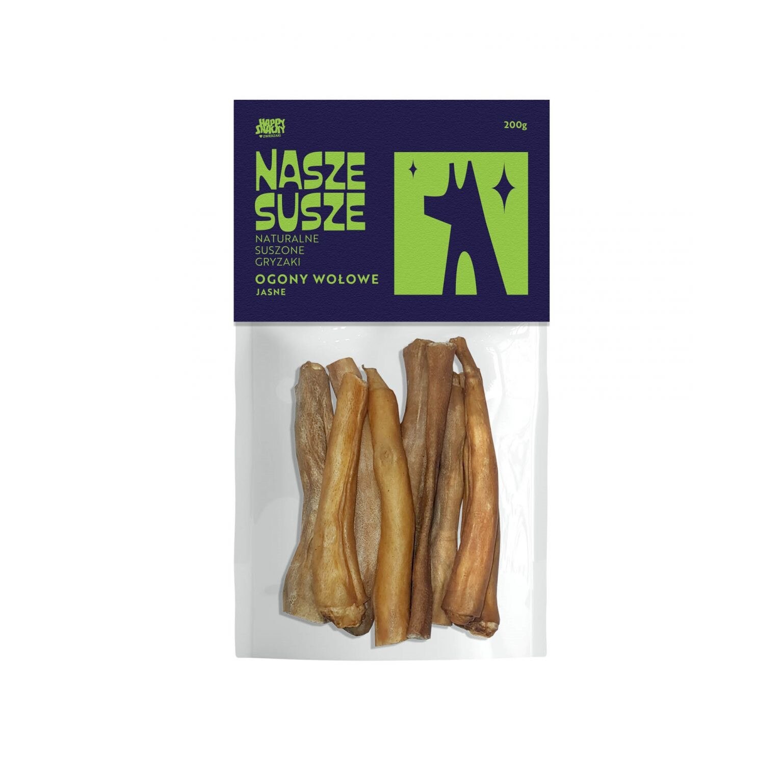 Gustare pentru caini, HAPPY SNACKY, Cu aroma de vita, 200 g - eMAG.ro