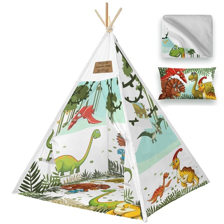 Set cort pentru copii, Teepee Montessori 165x120x120, model in stil ...