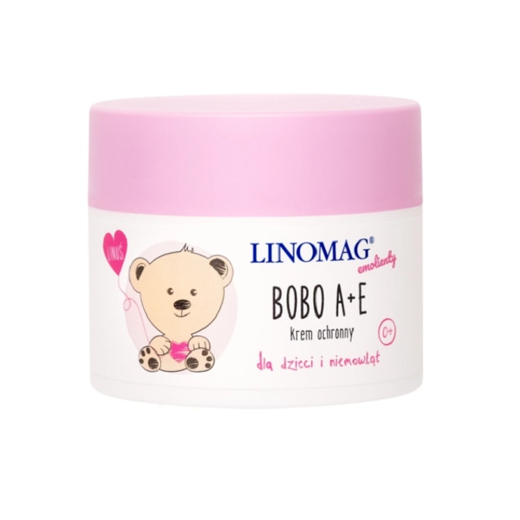 Crema BOBO A si E, pentru ingijire piele bebelusi, Linomag, 50 ml - eMAG.ro