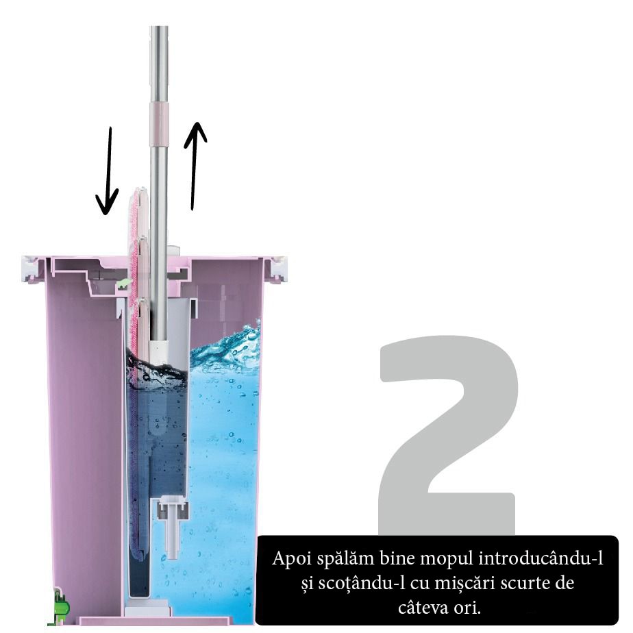 Set curatenie VA™ JUNİOR, model care nu amesteca apa curata cu apa ...