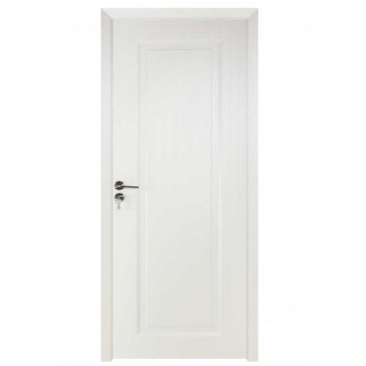 Usa de interior din lemn, BestImp B01-68-V, stanga / dreapta, alb, 203 ...