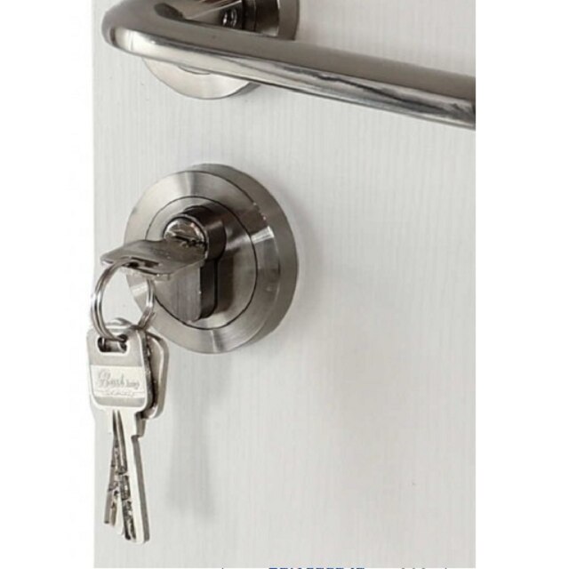 Usa de interior din lemn, BestImp B01-68-V, stanga / dreapta, alb, 203 ...