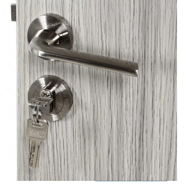 Usa de interior din lemn, BestImp B01-88-N, stanga / dreapta, gri, 203 ...