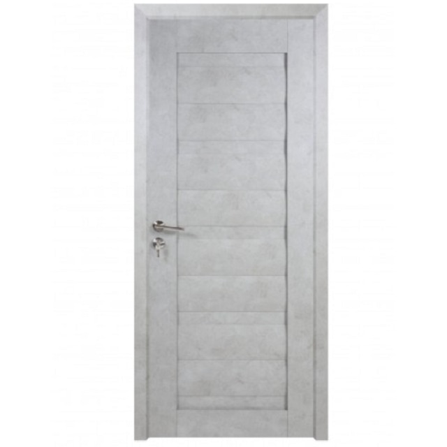 Usa de interior din lemn, BestImp G2-68 C, stanga / dreapta, gri ciment, 203 x 68 cm - eMAG.ro