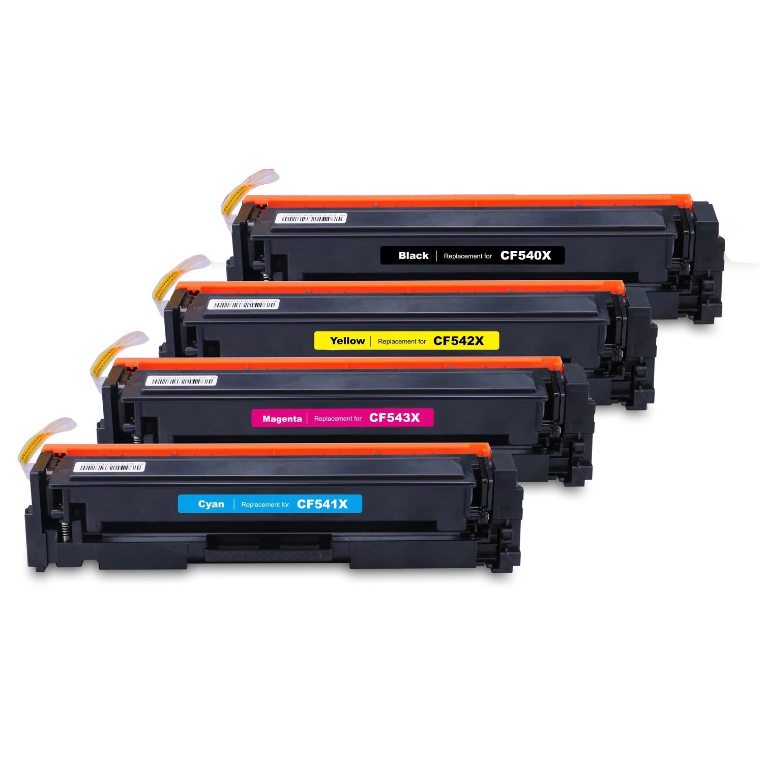 Set 4 cartuse toner compatibile HP 203X, Black, Cyan, Magenta, Yellow ...
