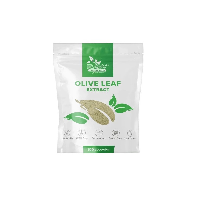 Supliment alimentar Raw Powders Olive Leaf Extract pudra, 100 grame ...