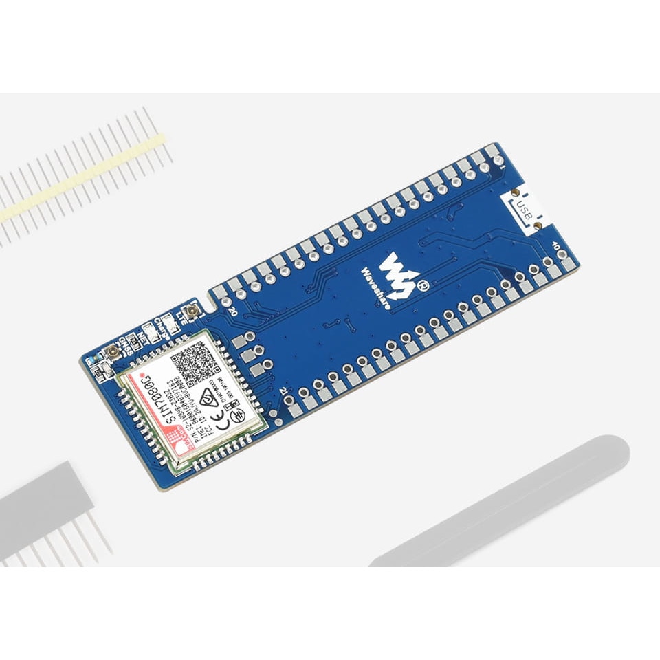 Modul NB-IoT/GNSS, Waveshare, Pentru Raspberry Pi Pico, Albastru - eMAG.ro