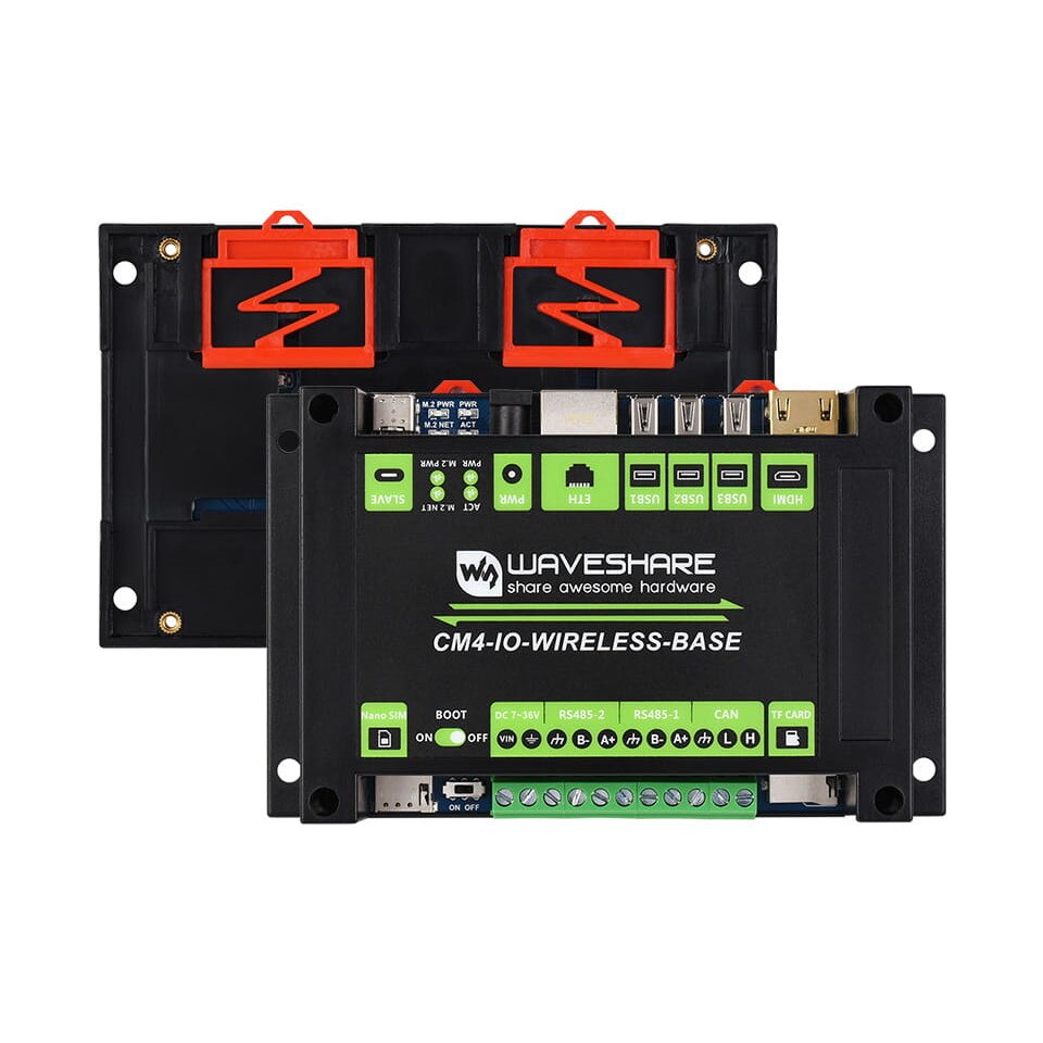Modul de extensie industrial, Waveshare, Pentru RPi CM4, Negru - eMAG.ro