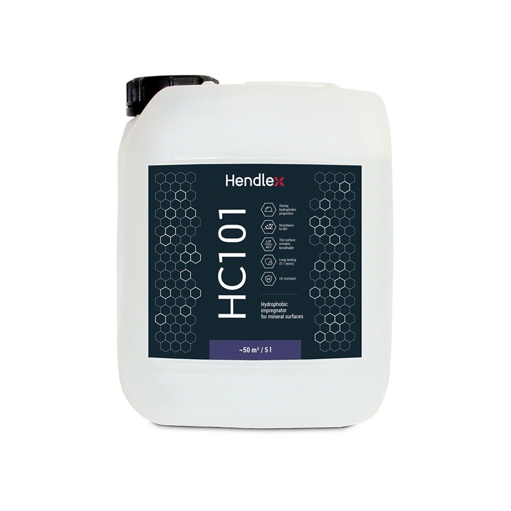 Impregnant hidrofob pentru suprafete minerale - Hendlex HC101 - Beton ...