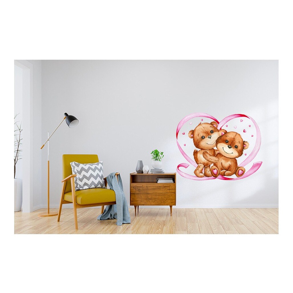 Sticker decorativ Doi Ursuletit, Maro, 43 cm, 3172ST - eMAG.ro