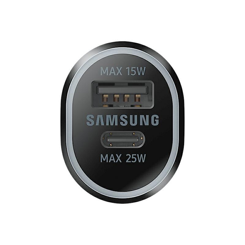 Adaptor auto Fast Charger pentru Samsung, 25W, Dual Port cu interfata ...