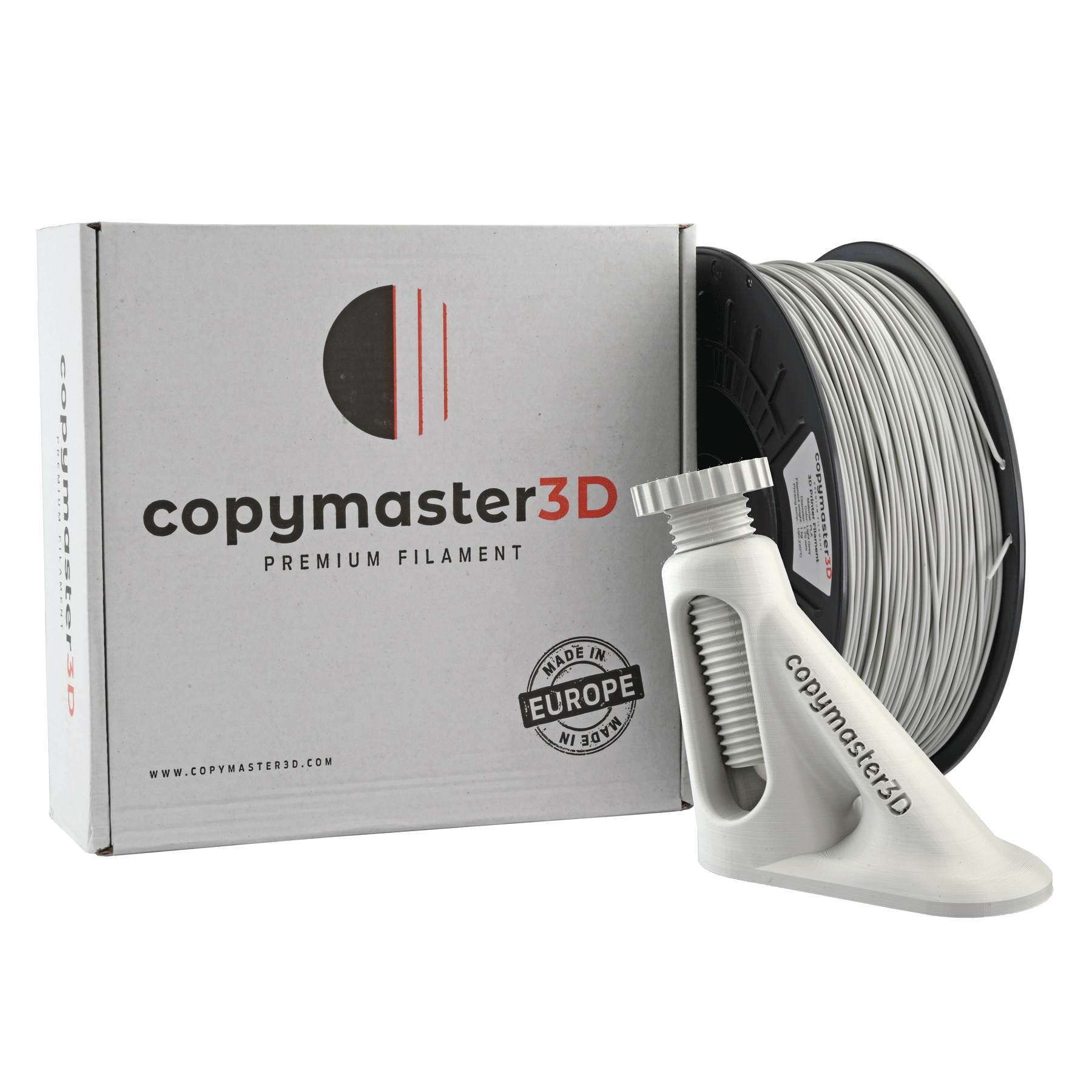 Filament PLA Copymaster 1.75mm bobina 1kg - Gri deschis - eMAG.ro