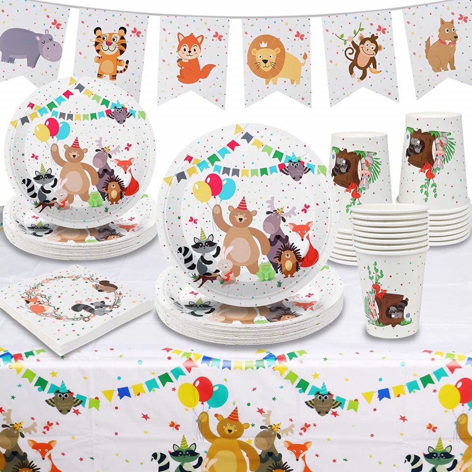 Karll Amycute party étkészlet, 65 db, tarka, papír - eMAG.hu