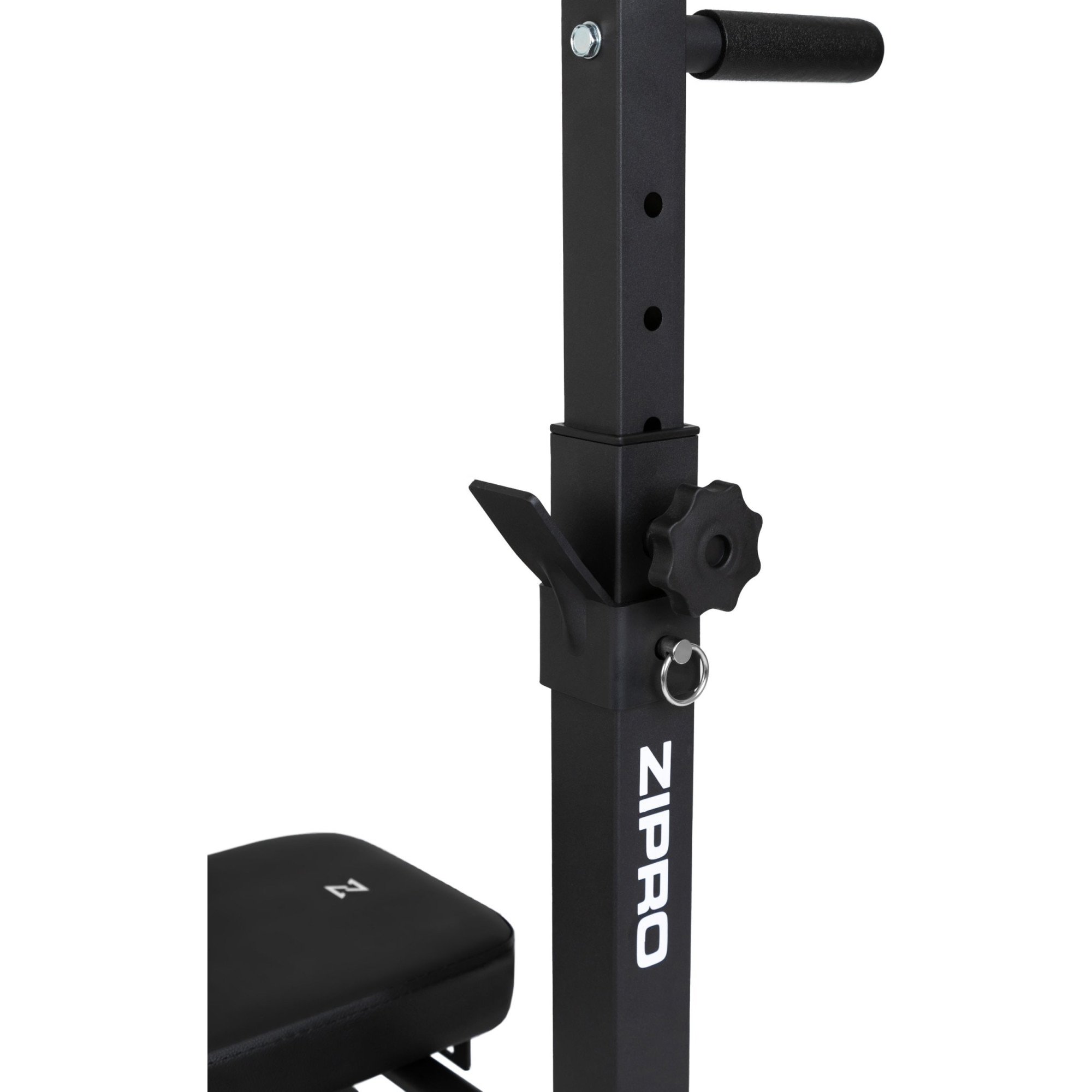 Права лежанка за щанги Zipro Core, максимално тегло 120 кг, черна - eMAG.bg