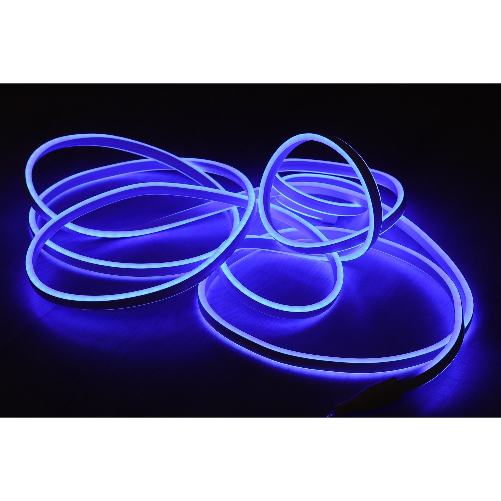 Cablu neon 96 LED, Eba®, albastru, interior / exterior 5 m - eMAG.ro