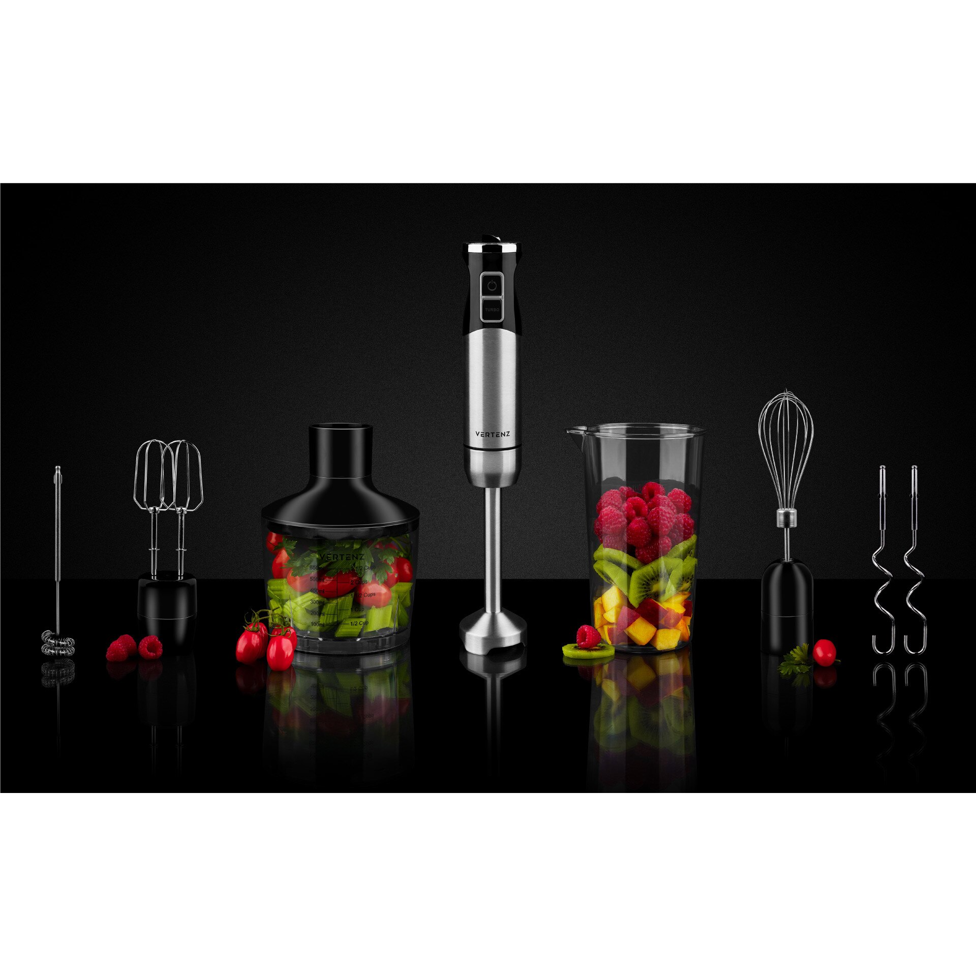 Set Blender Vertenz Titan 50, 1400W, 8 viteze, minimalax, Chopper ...