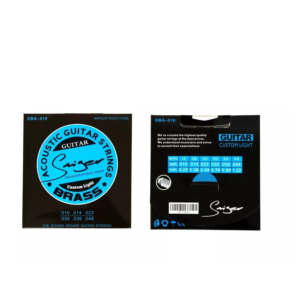 Corzi de chitara acustica si electro-acustica Smiger GBA-010 - eMAG.ro